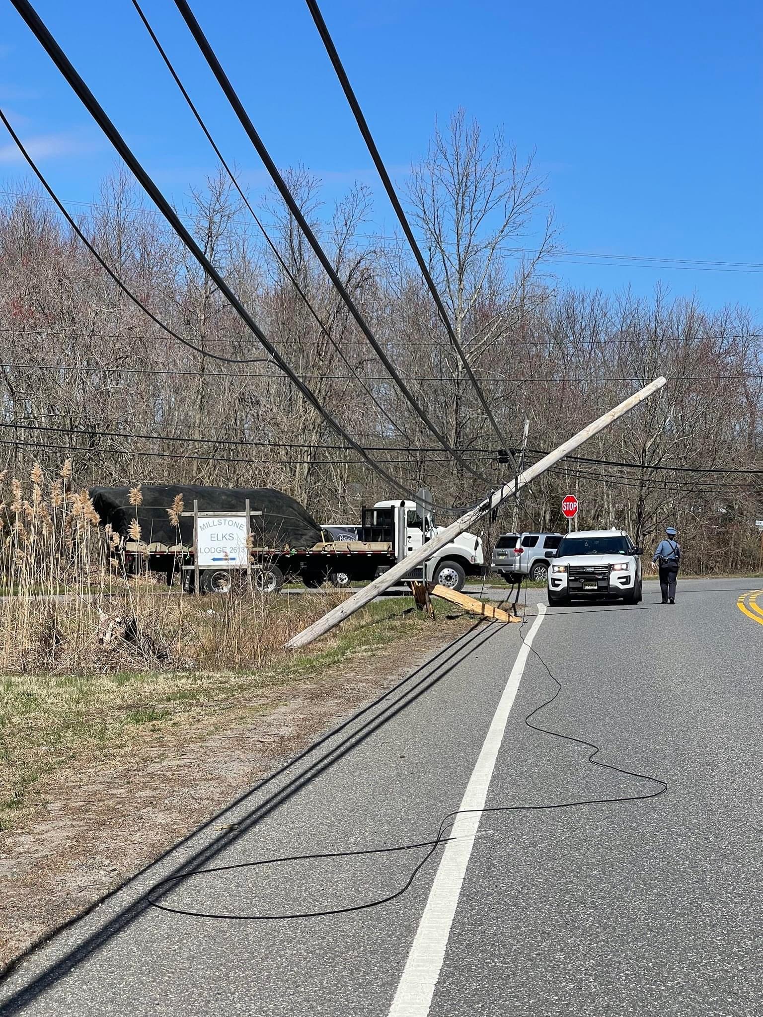 Motor Vehicle Crash With Downed Pole and Second Crash With Injuries ...