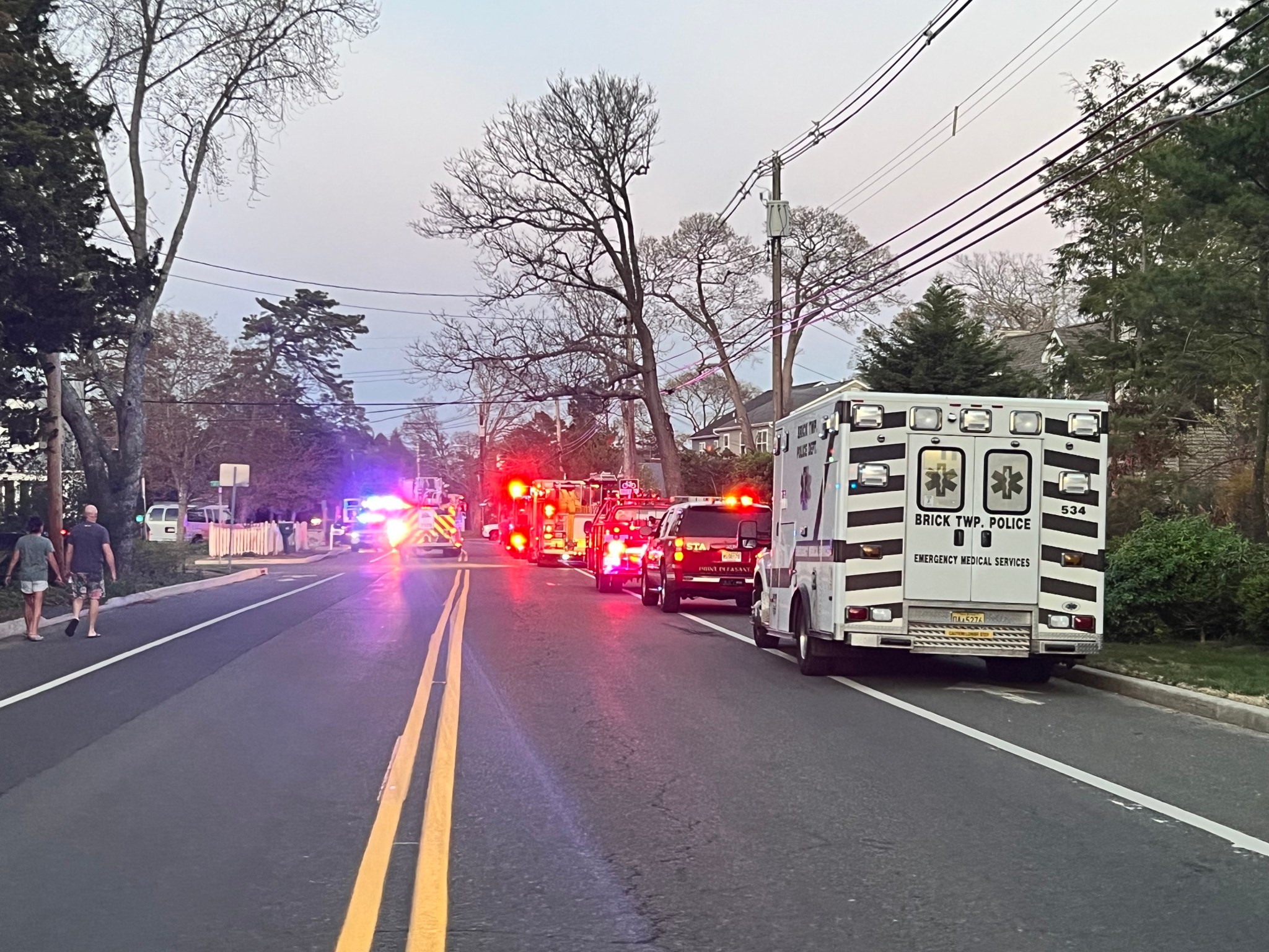 Fire Department On Scene Of An Electrical Fire – Jersey Coast Emergency ...