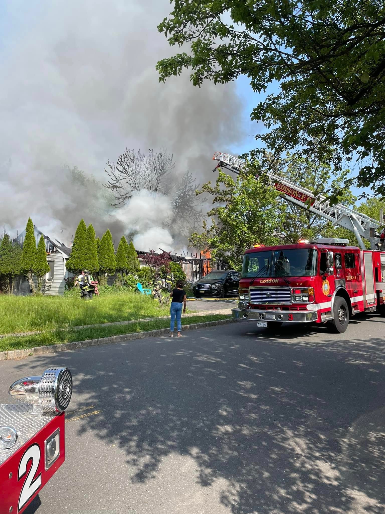 Fire Destroyed Home Yesterday – Jersey Coast Emergency news