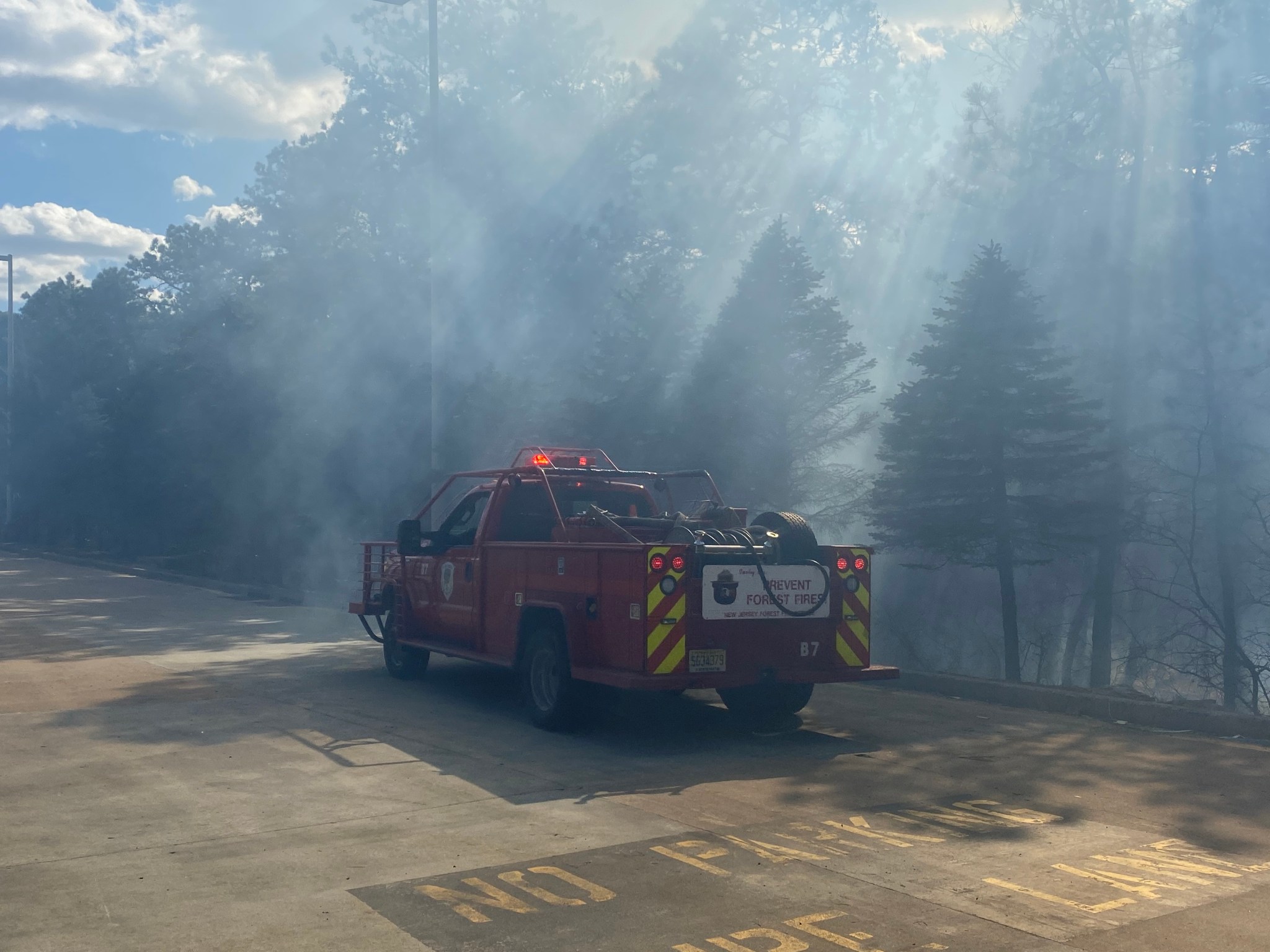 Forest Fire Grows to 600 Acres Near Atco – Jersey Coast Emergency news