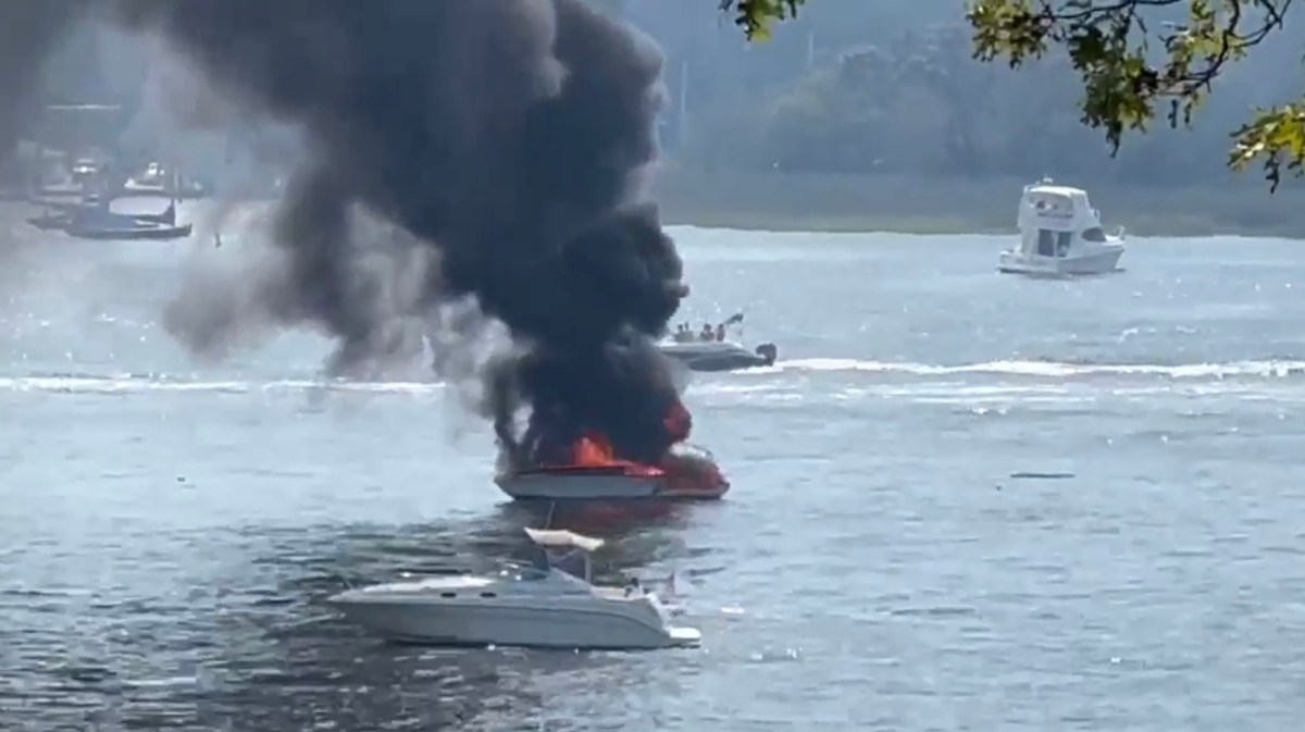 Video of Boat Fire in Ocean County – Jersey Coast Emergency news
